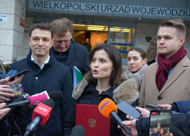 Portal WRC - Pierwszy dzień pracy wojewody Agaty Sobczyk