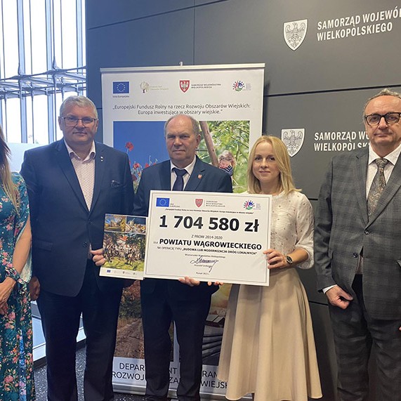 Portal WRC - Dofinansowanie na przebudowę drogi Smuszewo - Podolin